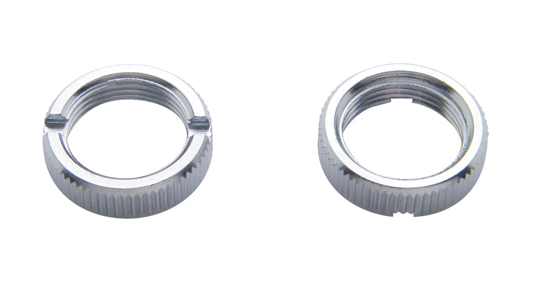 CHROME TOGGLE SWITCH GUARD NUT