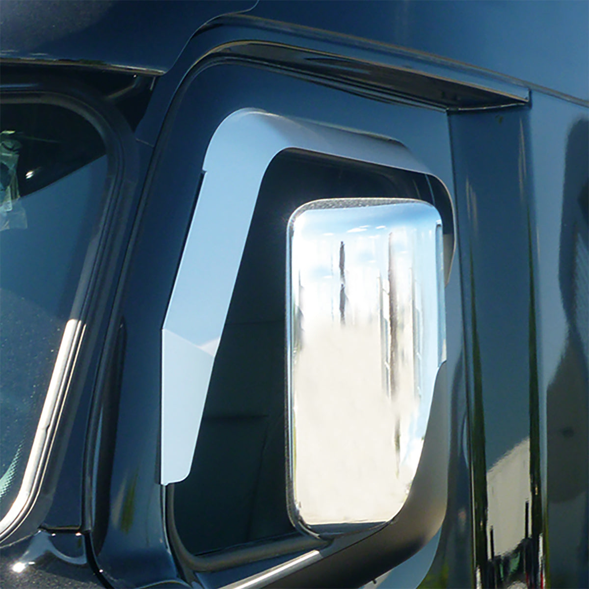 Door Window Shade/Wind Deflectors For 2018-2022 Freightliner Cascadia