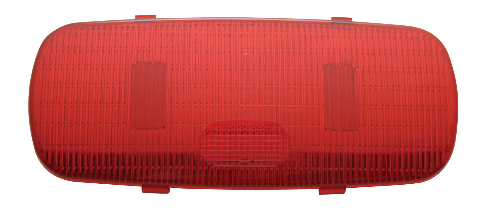 Red Peterbilt Dome Light Lens Cover
